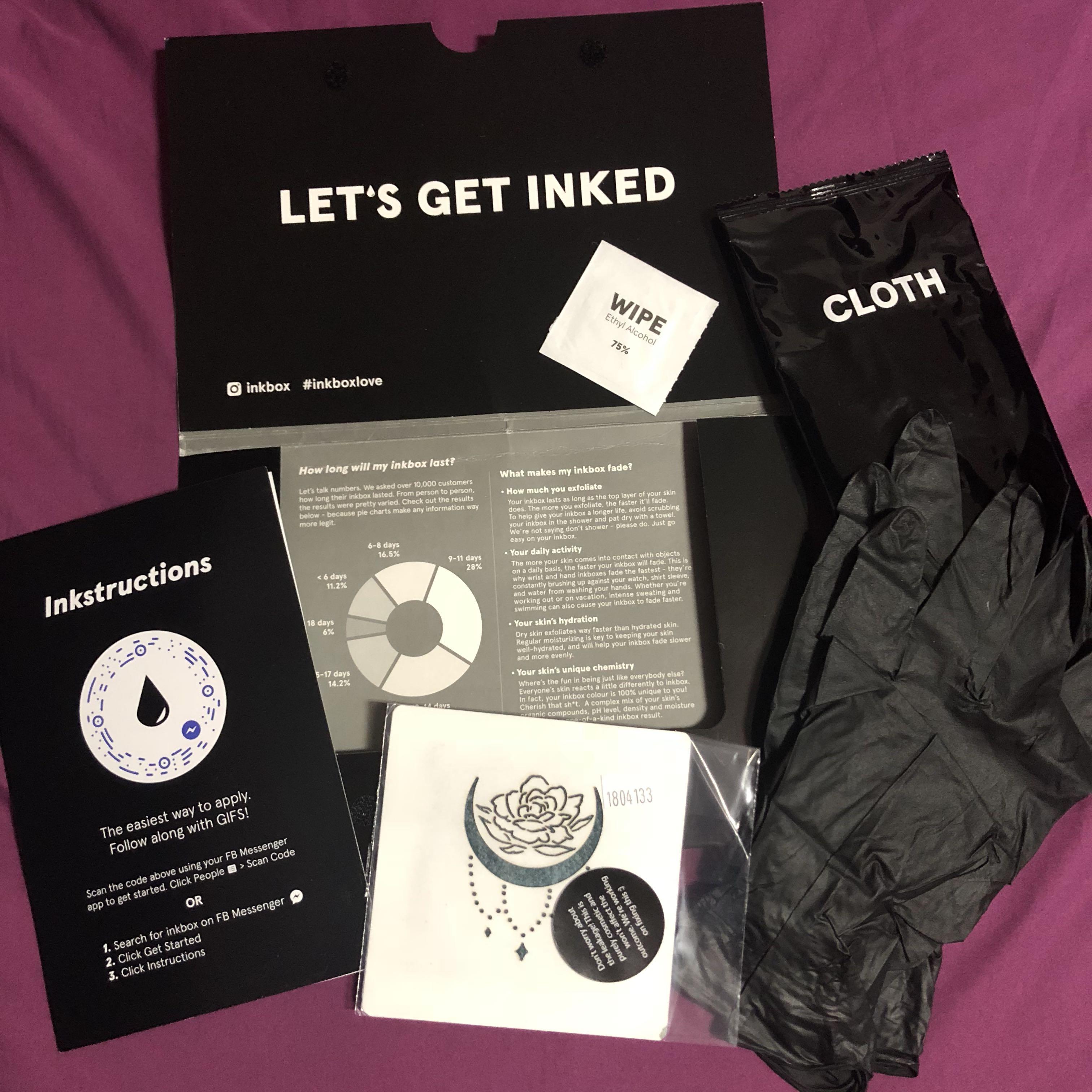 Inkbox Tattoos, Everything Else on Carousell