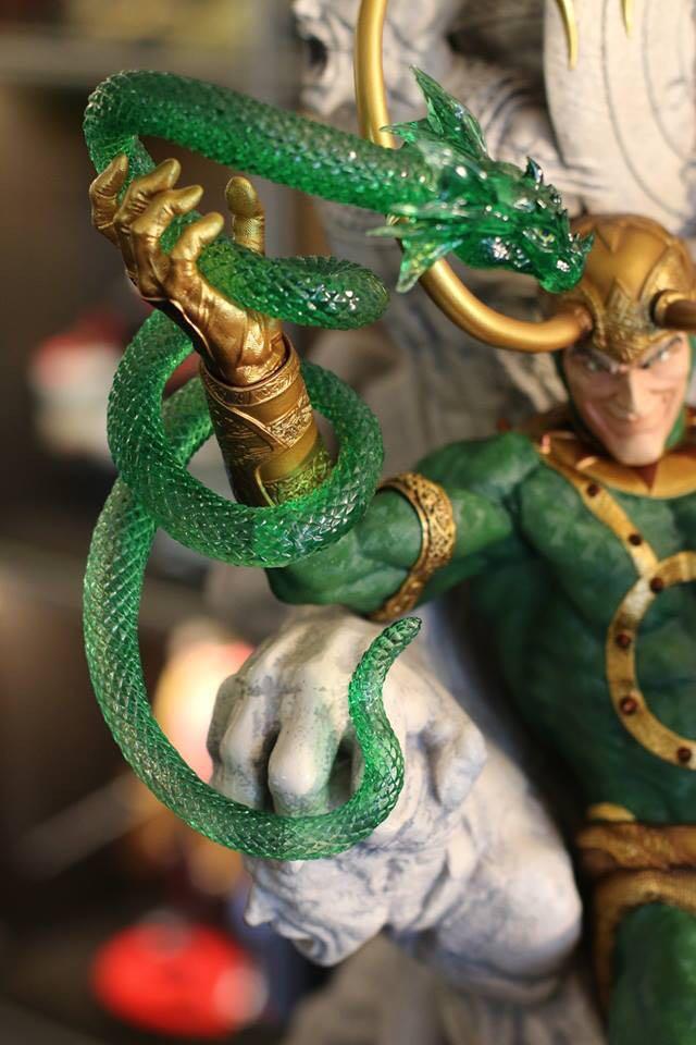Mad X Loki On Throne Custom 1/4, Hobbies & Toys, Toys & Games on Carousell