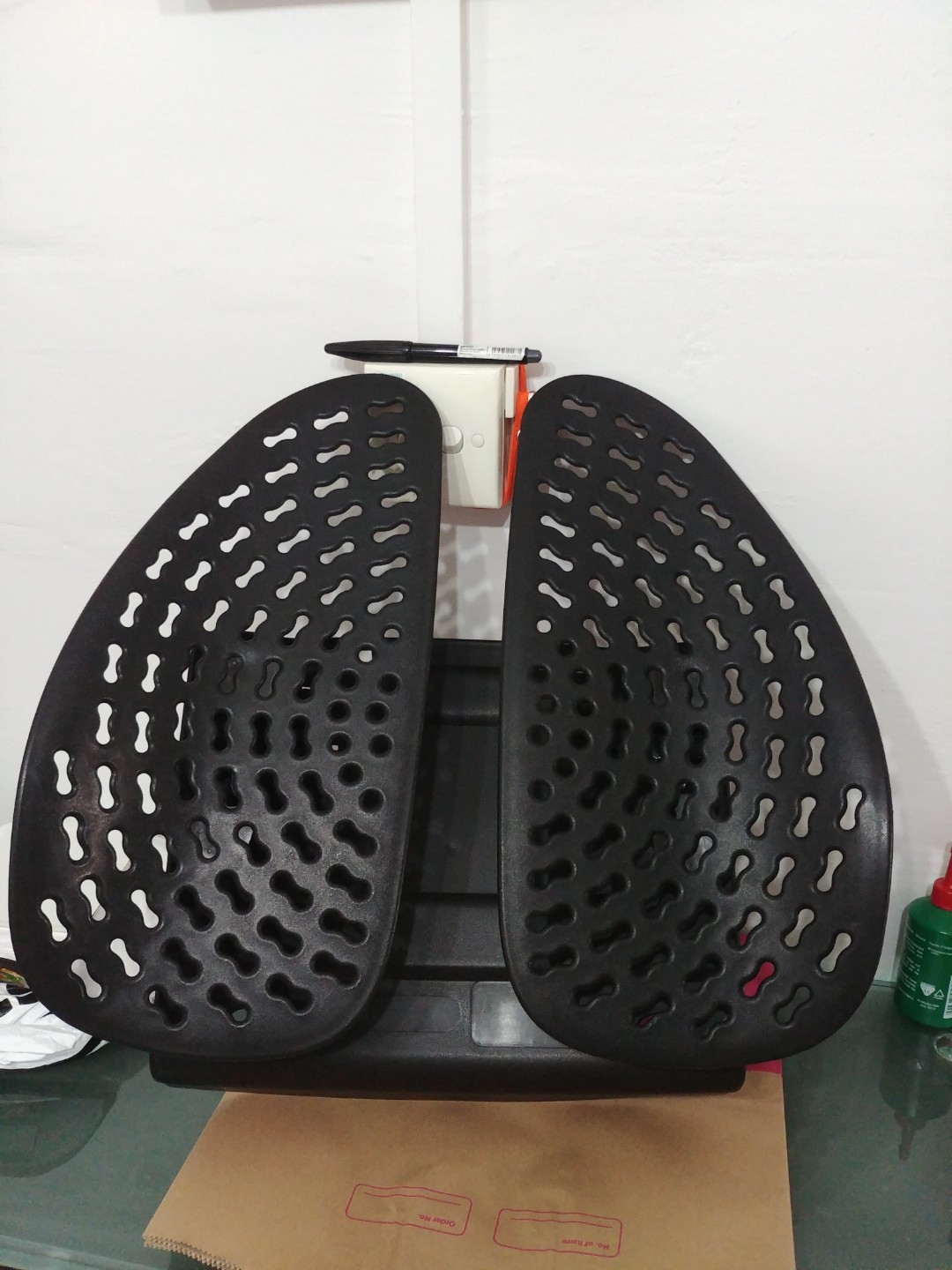 Plastic lumbar support, Car Accessories, Accessories on Carousell