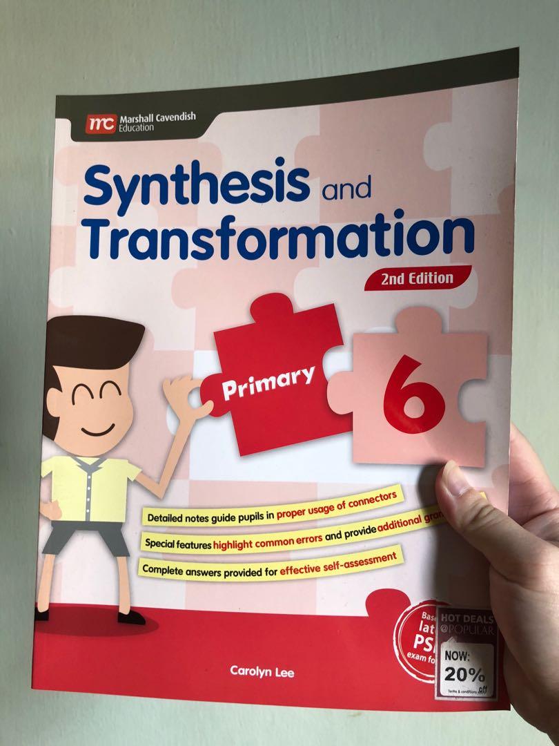 Primary 6 Sentence Synthesis And Transformation Assessment Book