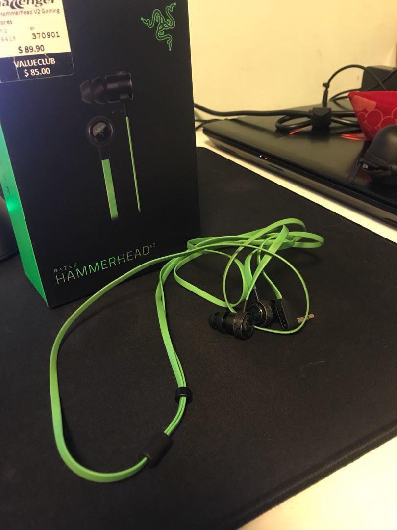 Razer hammerhead v2, Mobile Phones & Tablets, Mobile & Tablet ...