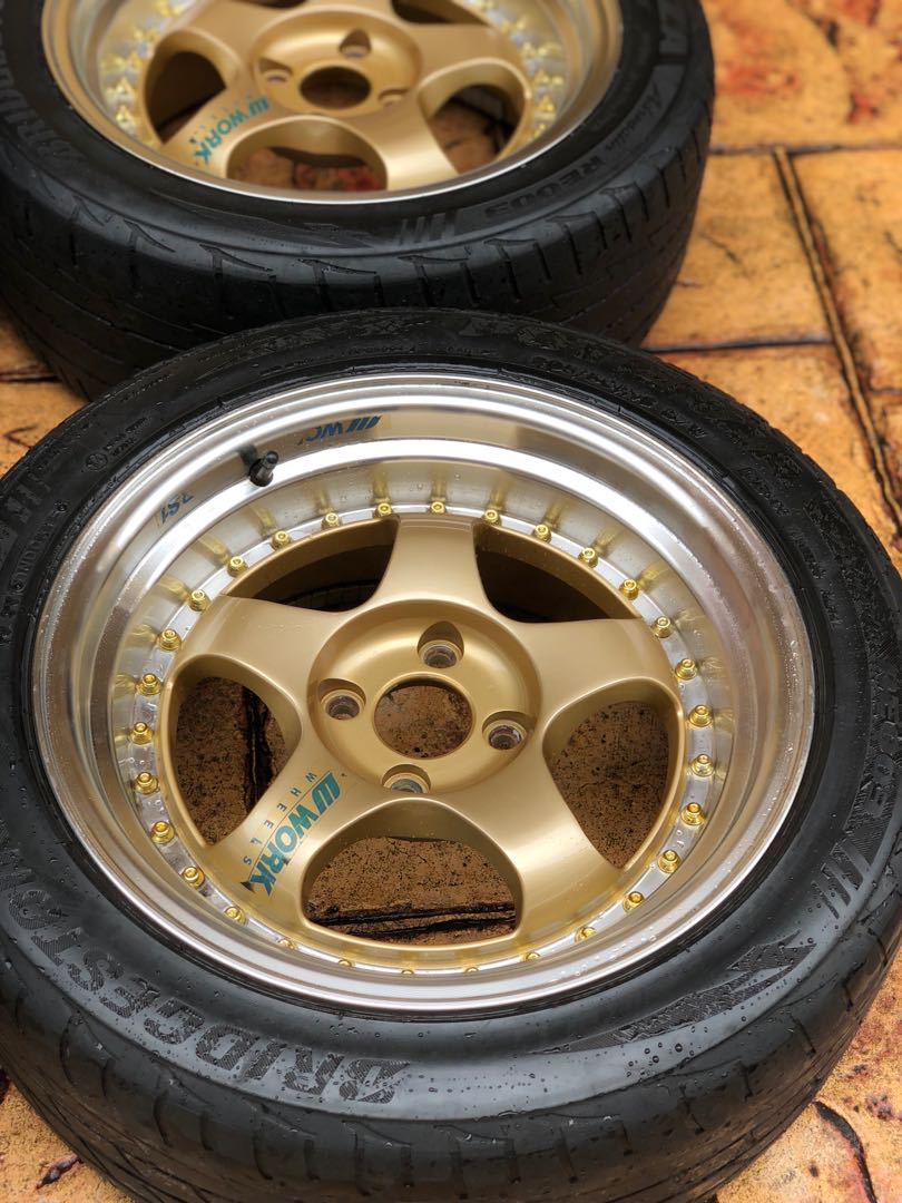Sport rim Work S1 16, Auto Accessories on Carousell