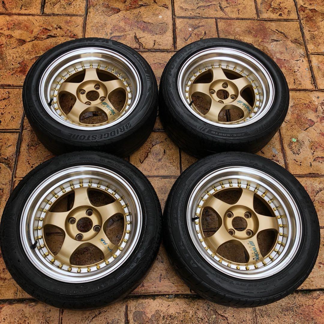 Sport rim Work S1 16, Auto Accessories on Carousell