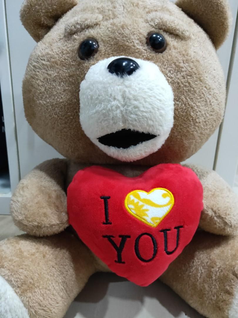 Ted stuffed toy, Hobbies & Toys, Toys & Games on Carousell