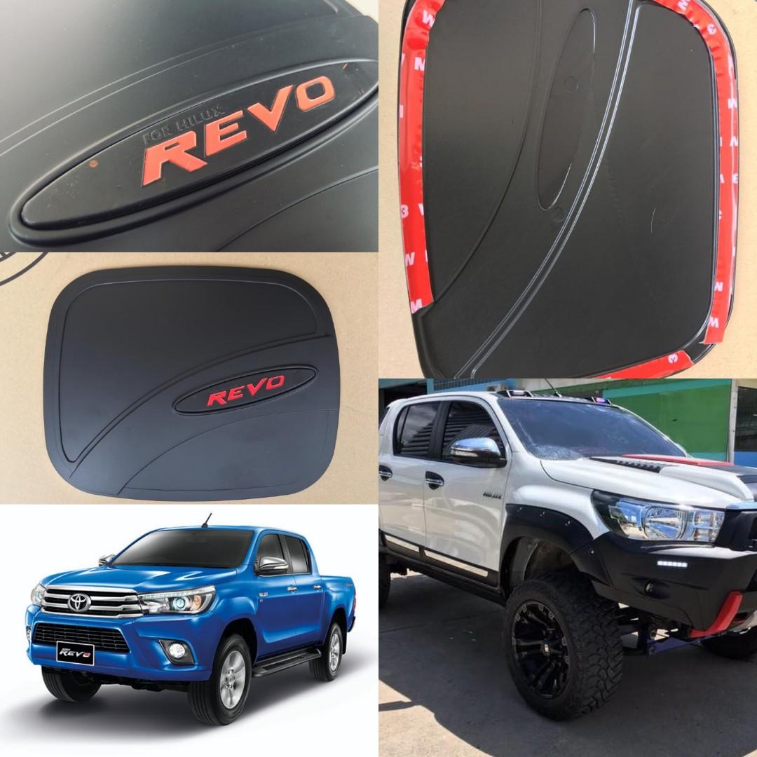 Toyota hilux revo black fuel cap cover, Auto Accessories on Carousell