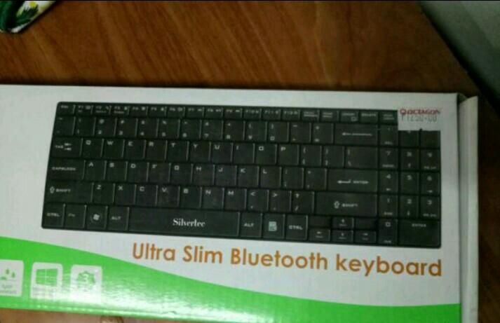 Ultraslim Wireless Bluetooth Silvertech Keyboard, Computers & Tech ...
