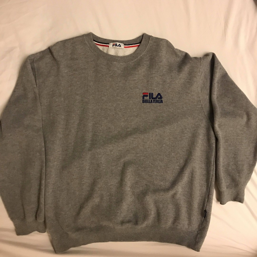 Vintage Fila Sweater, Men's Fashion, Coats, Jackets and Outerwear on ...