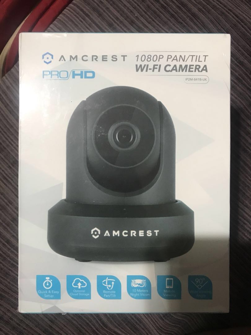 Amcrest IP cam 1080, Furniture & Home Living, Security & Locks ...