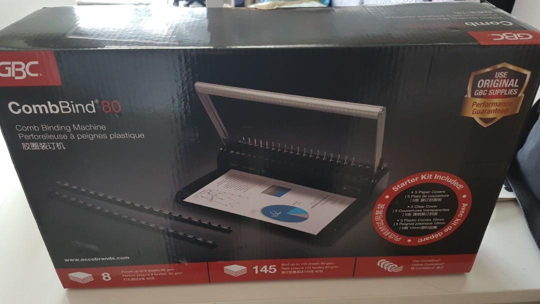 Binding Machine, Hobbies & Toys, Stationery & Craft, Craft Supplies ...