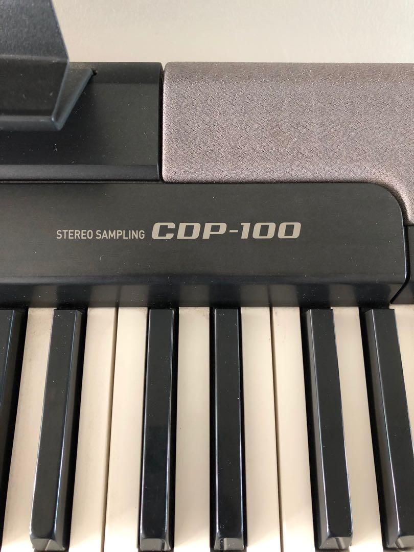 Casio CDP-100 Digital Piano, Hobbies & Toys, Music & Media, Musical ...