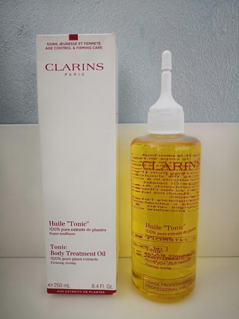 CLARINS - Tonic Body Treatment Oil (250ml), Beauty & Personal Care ...
