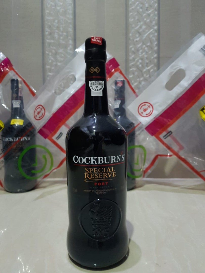 Cockburn 1 liter, Makanan & Minuman, Minuman Tidak Beralkohol di Carousell