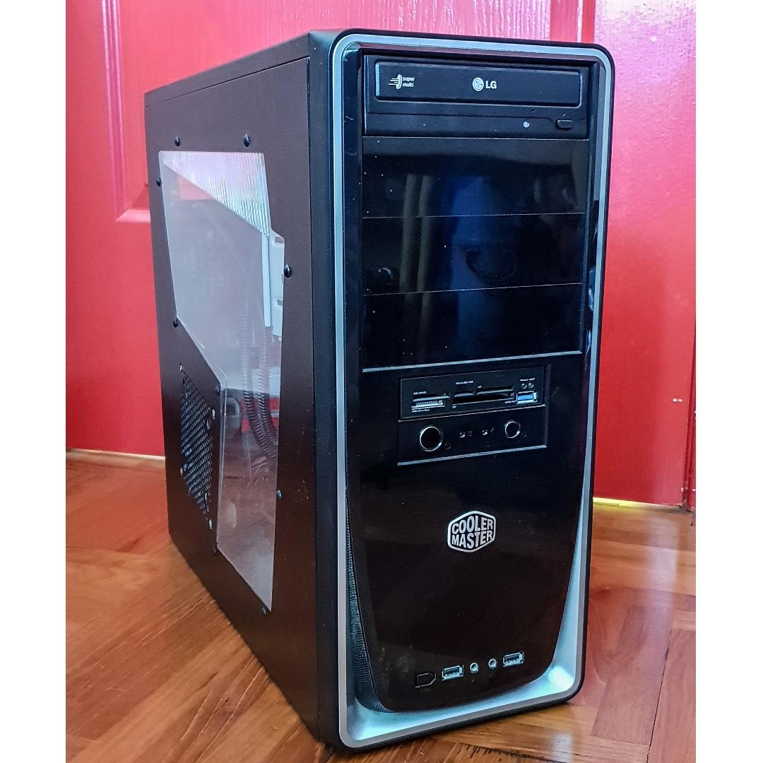 Cooler Master Mid Tower Chasis Casing for ATX, Micro-ATX, Mini-ITX ...