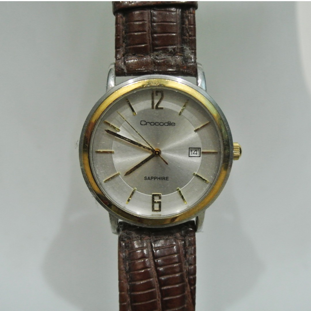 Crocodile Watch, Men's Fashion, Bags, Belt bags, Clutches and Pouches ...