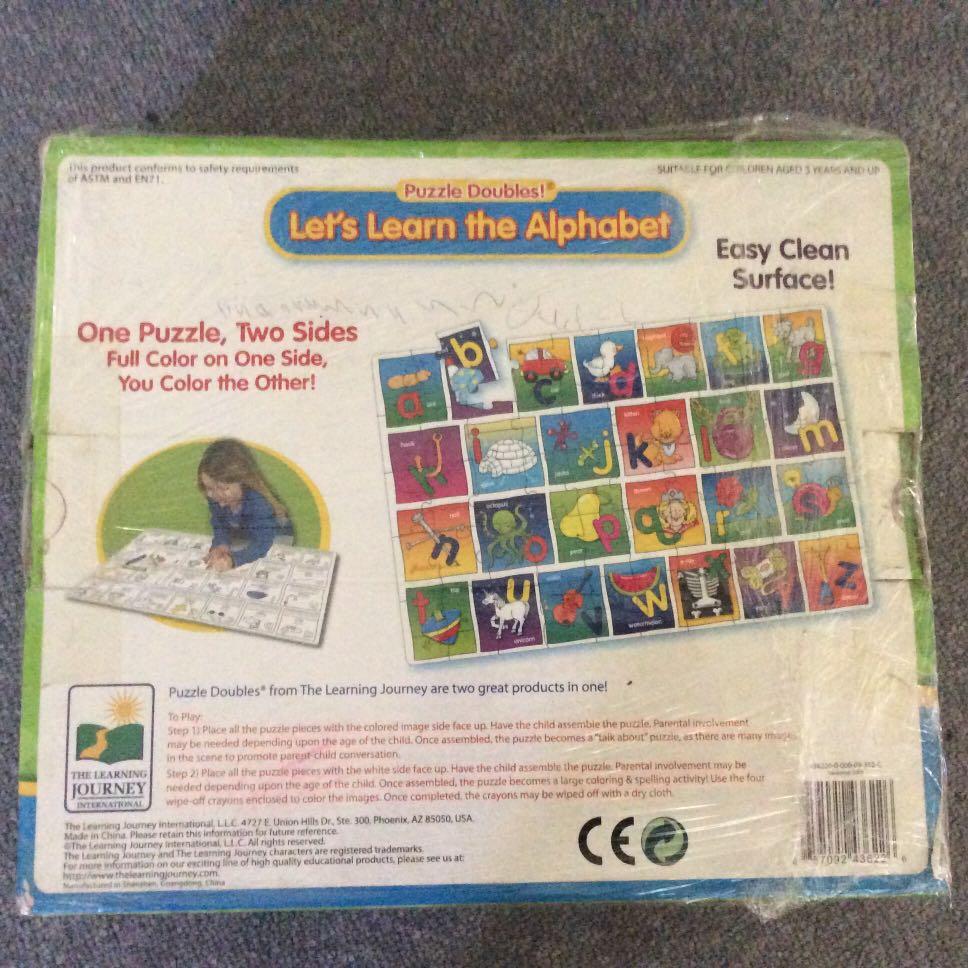 Giant Alphabet Floor Puzzle, Babies & Kids, Infant Playtime on Carousell