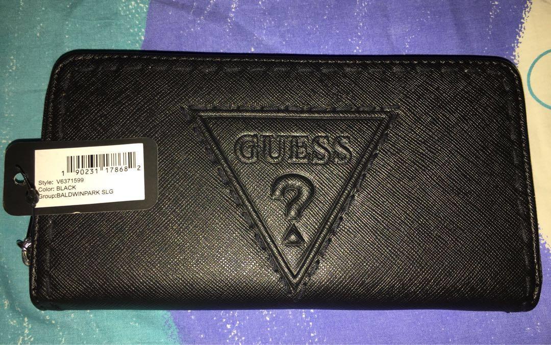 Guess Long Black wallet, Women's Fashion, Bags & Wallets, Wallets ...