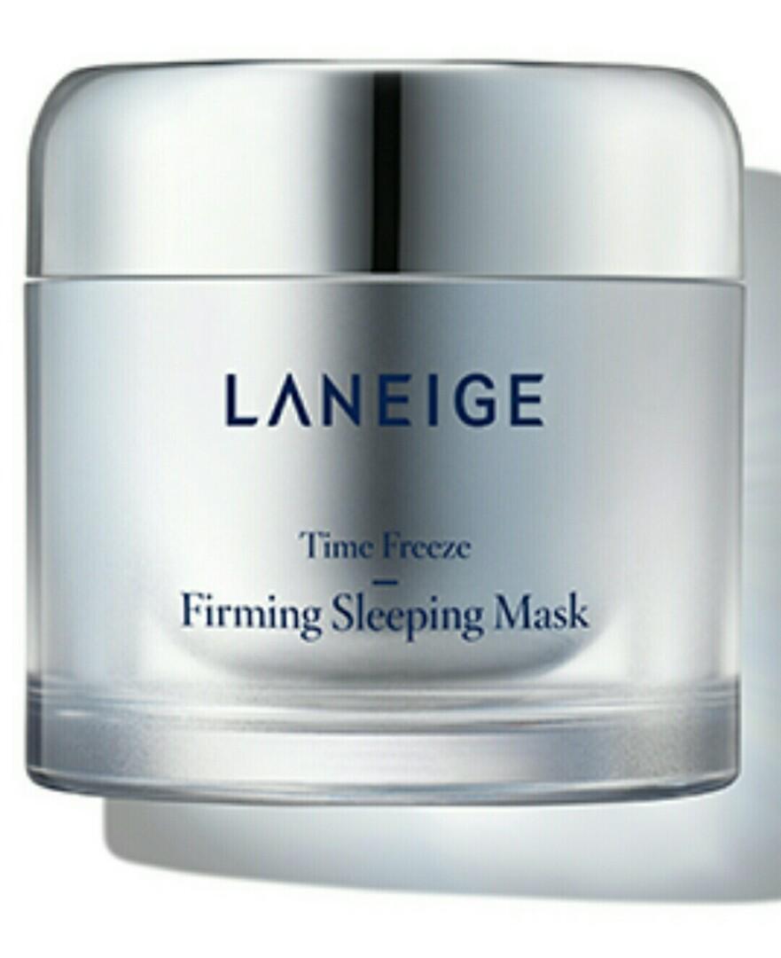 Laneige time freeze firming sleeping mask, Beauty & Personal Care, Face ...