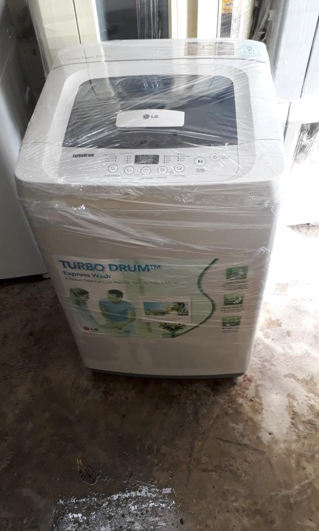 Lg 7.5kg washing machine /washer WFT7500 look new, TV & Home Appliances ...