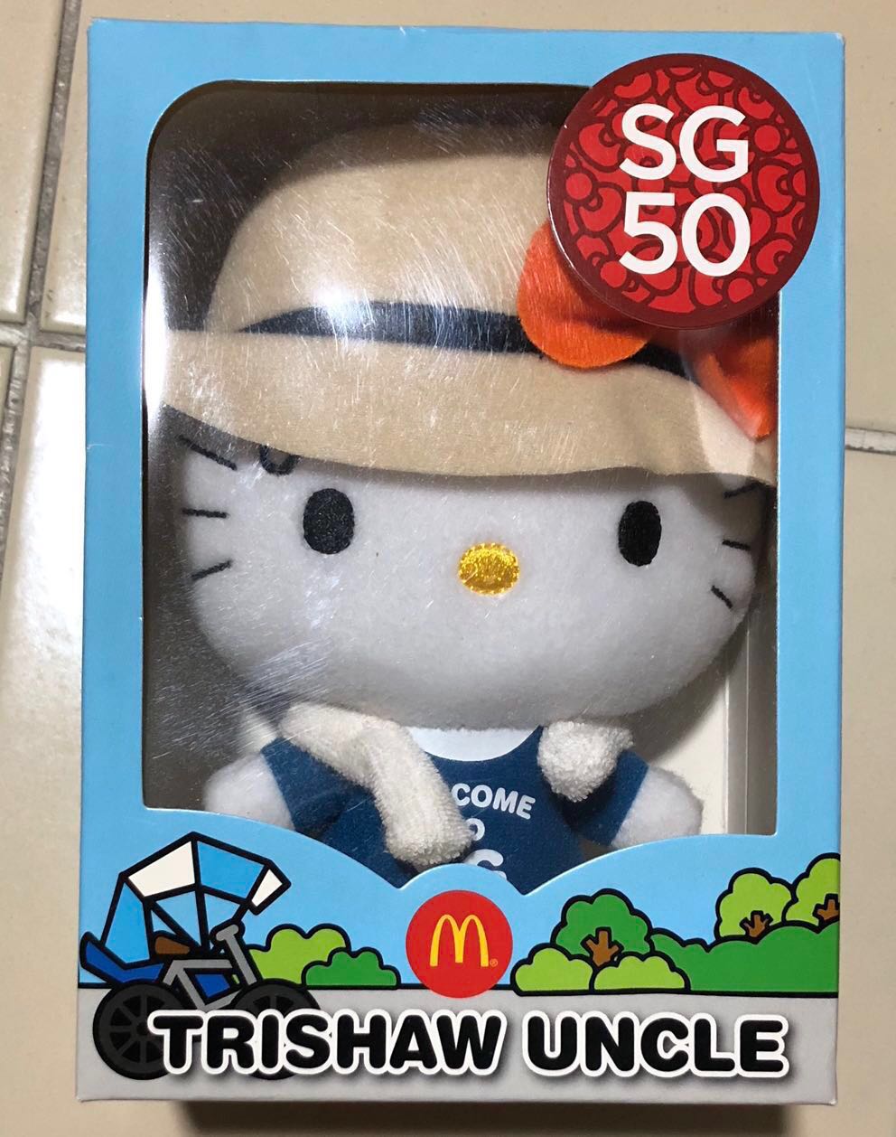 McDonald's Hello Kitty Trishaw Uncle, Hobbies & Toys, Toys & Games on ...