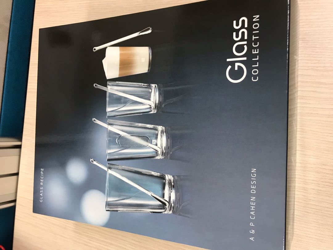 Nespresso glass recipe set, TV & Home Appliances, Kitchen Appliances ...