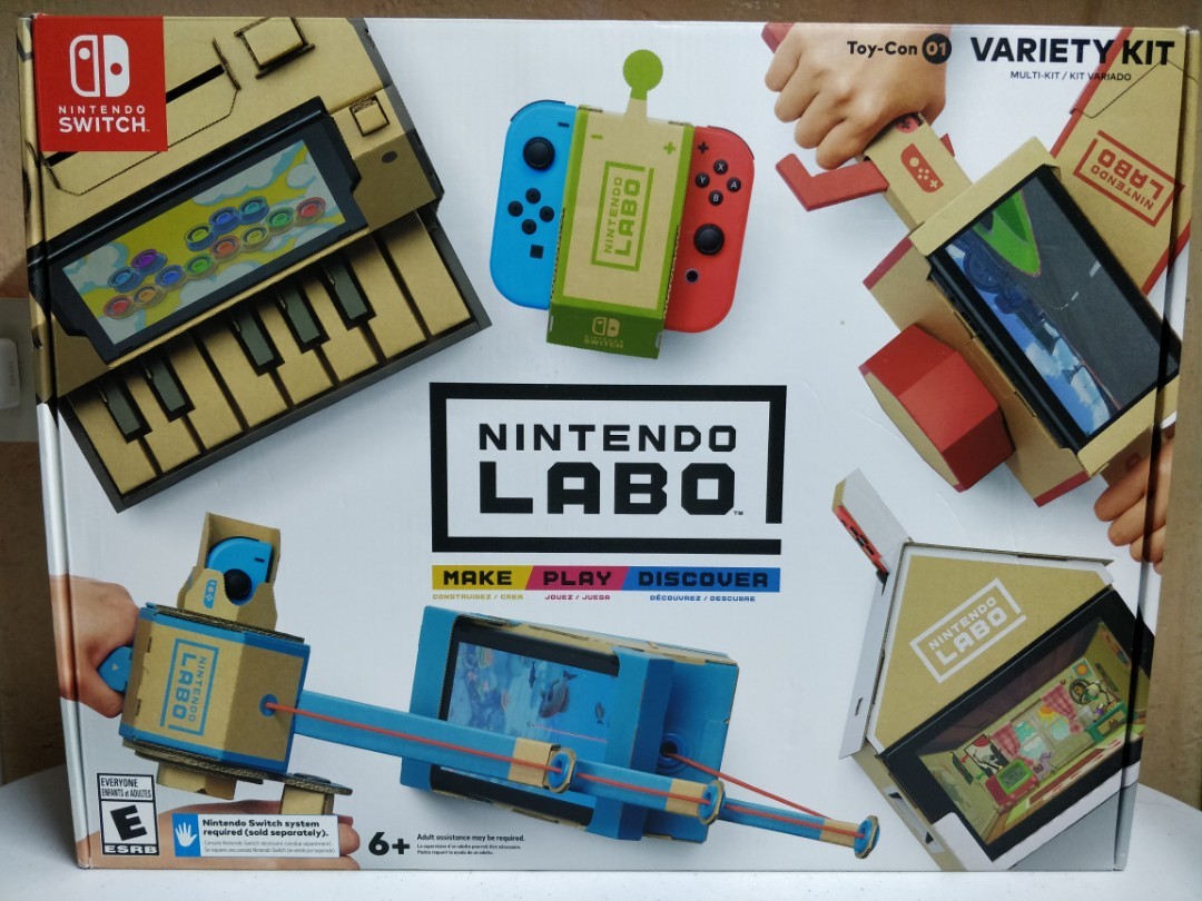 Nintendo Labo variety kit, Video Gaming, Gaming Accessories, Cases ...