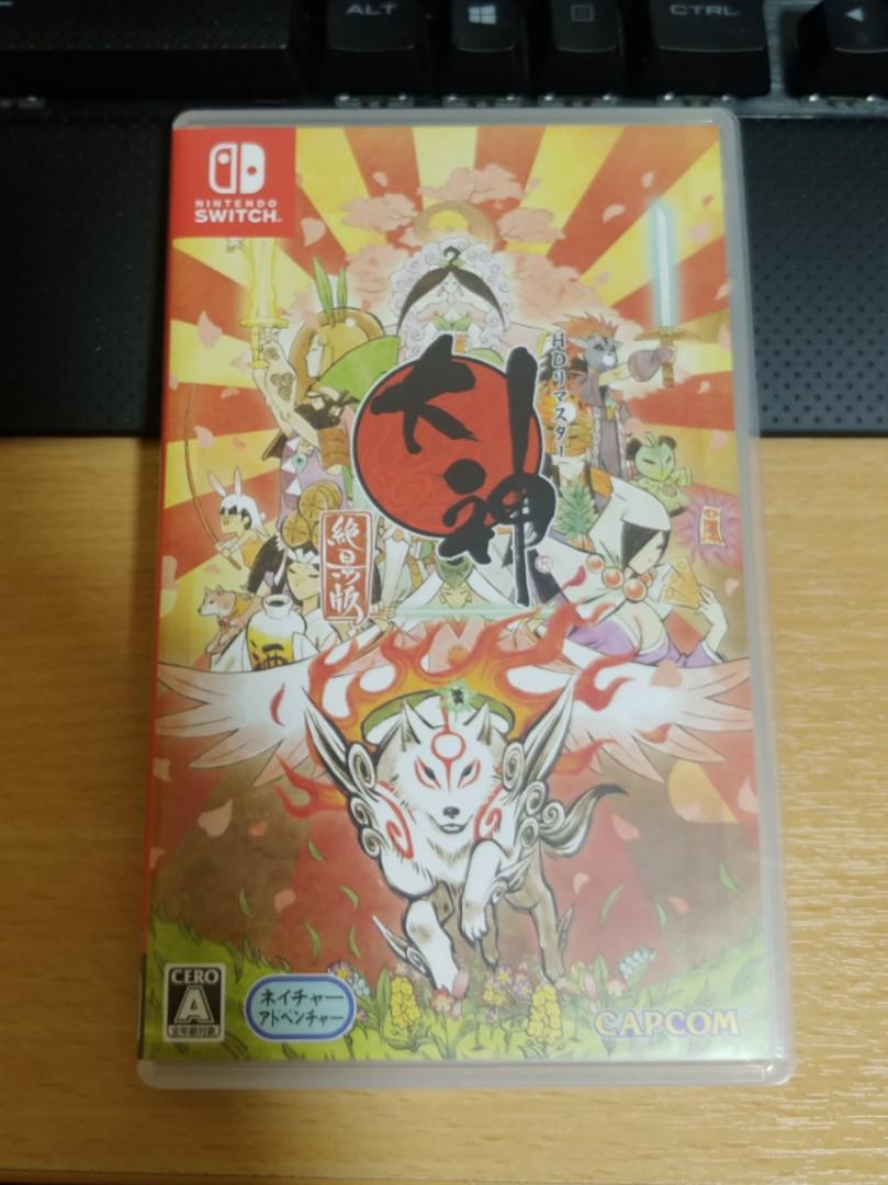 Nintendo Switch Okami HD Remastered, Video Gaming, Video Games ...