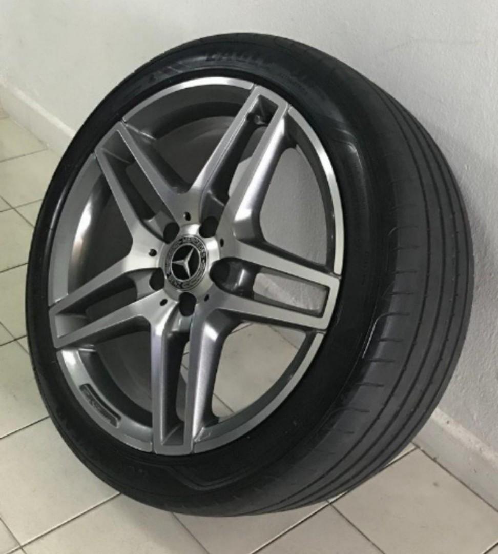 Original Mercedes Benz 18" AMG Rims & Tyres For Sale, Car Accessories ...