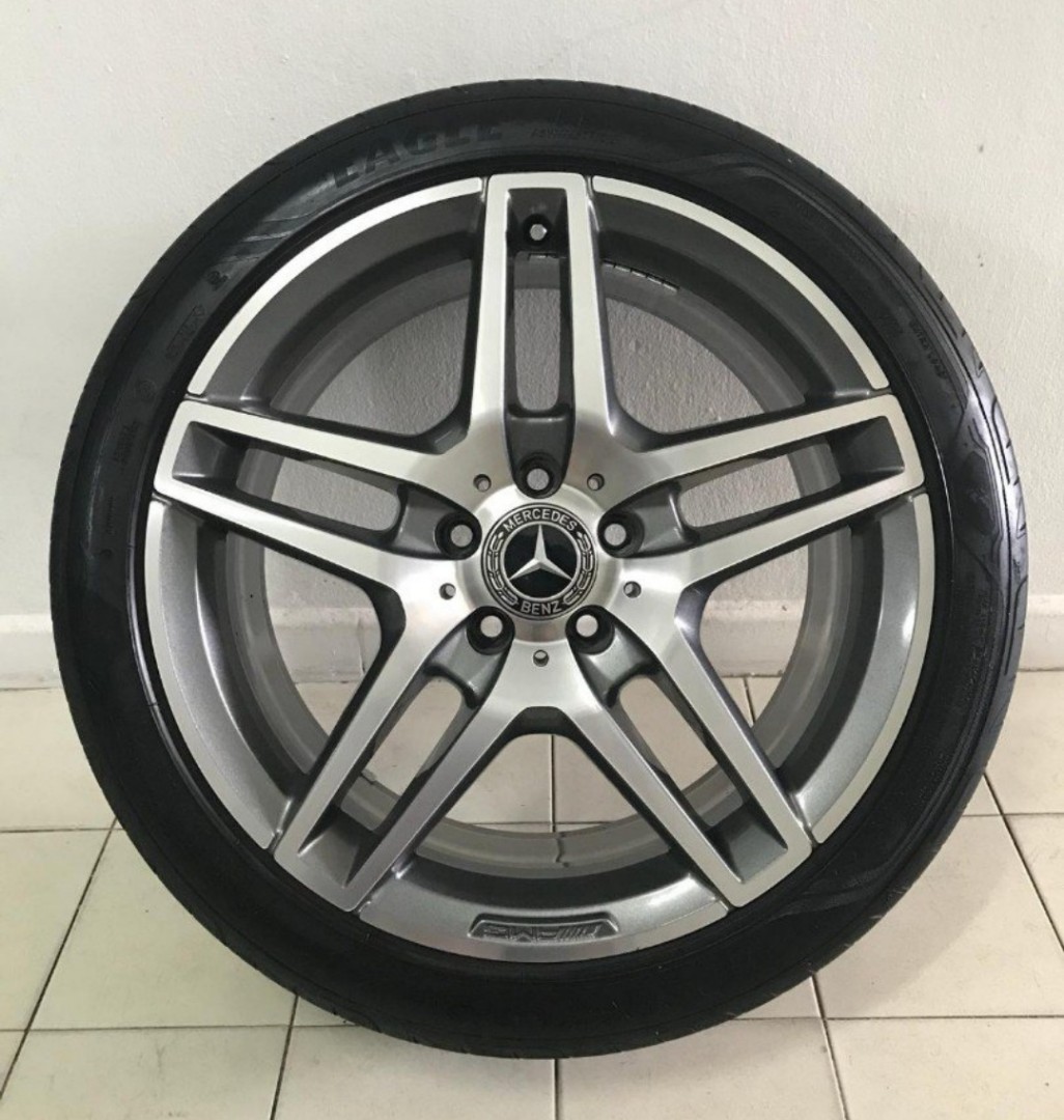 Original Mercedes Benz 18" AMG Rims & Tyres For Sale, Car Accessories ...