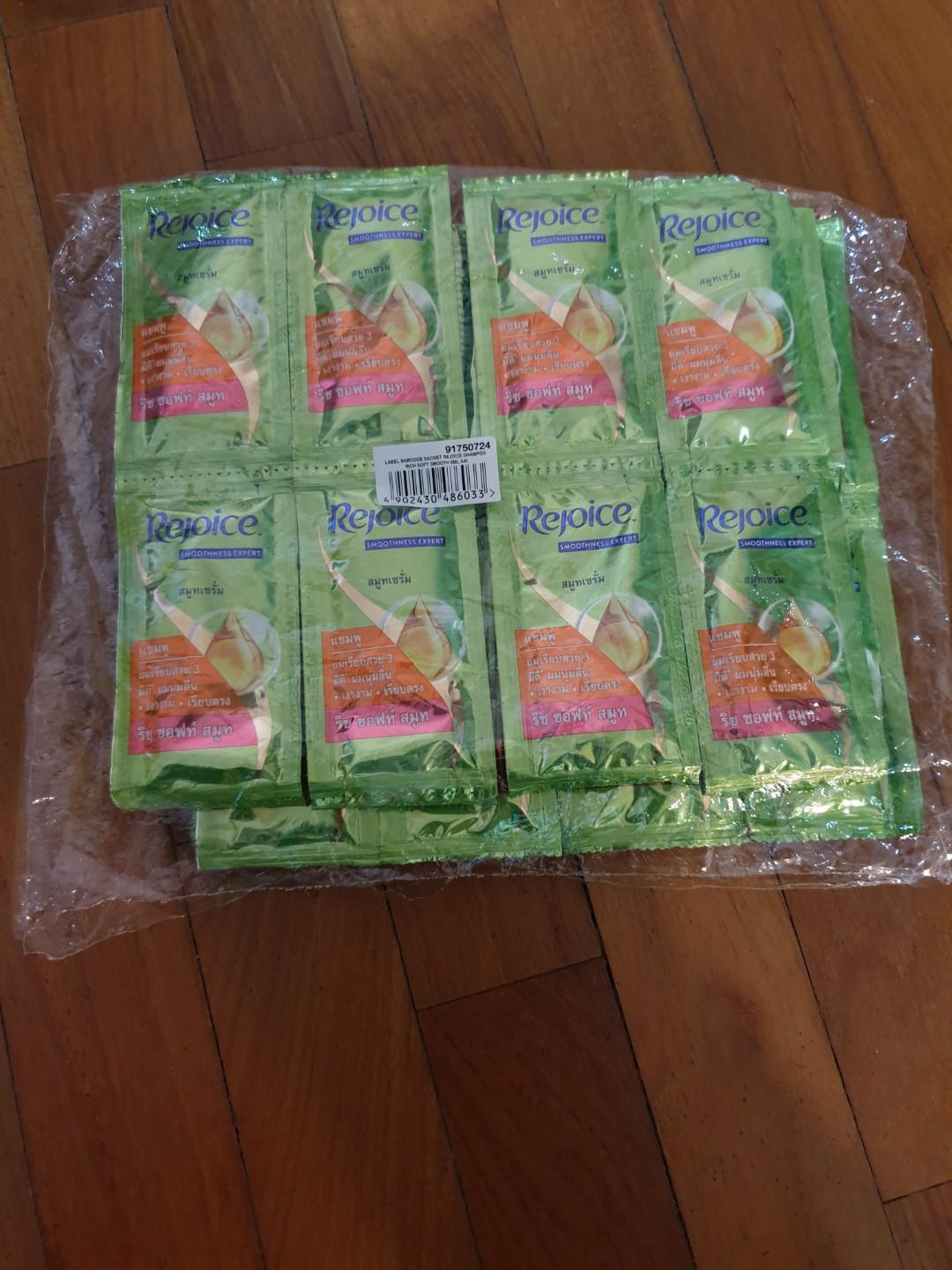 Rejoice Rich Soft Shampoo individual 6ml sachets, Beauty & Personal ...