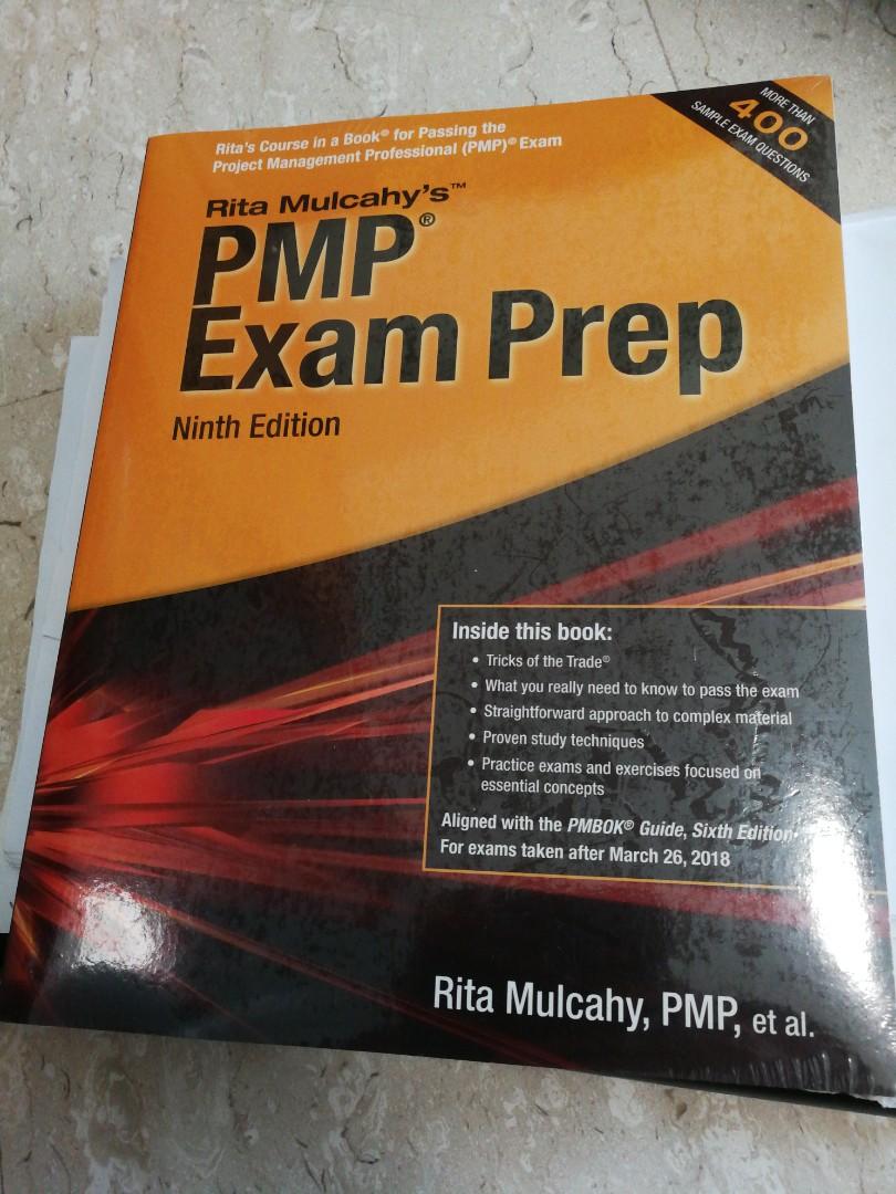 Rita Mulcahy's PMP Exam Prep, Hobbies & Toys, Books & Magazines ...