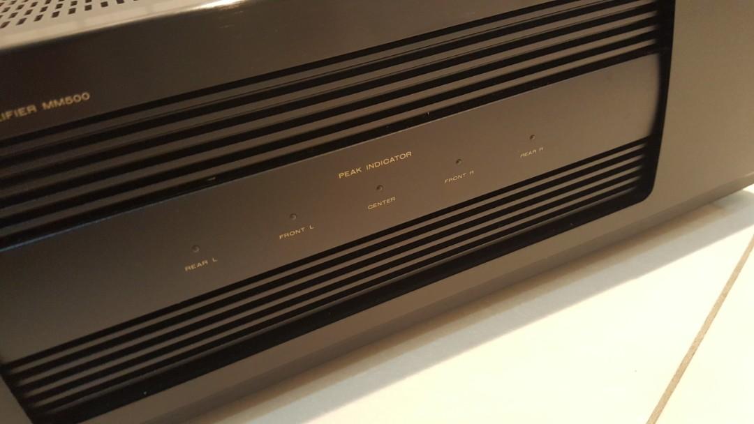 (SOLD) "SALES" MARANTZ MM500 MULTI-CHANNEL AMPLIFIER (Made in Japan ...