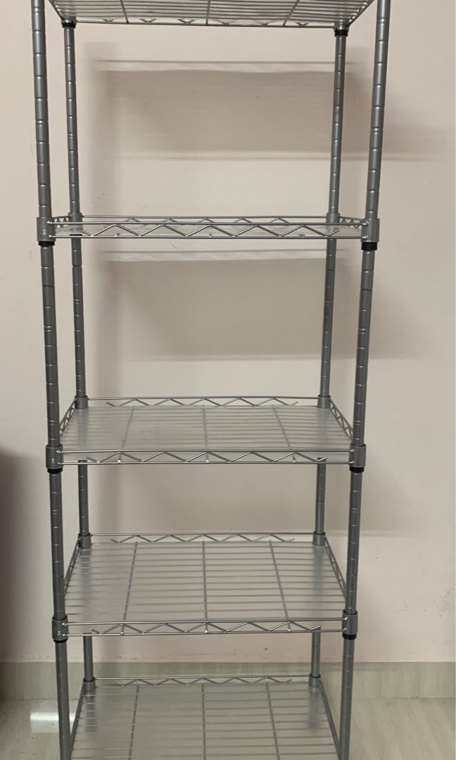 Shelf easy to adjust with total height 130cm, Furniture & Home Living ...