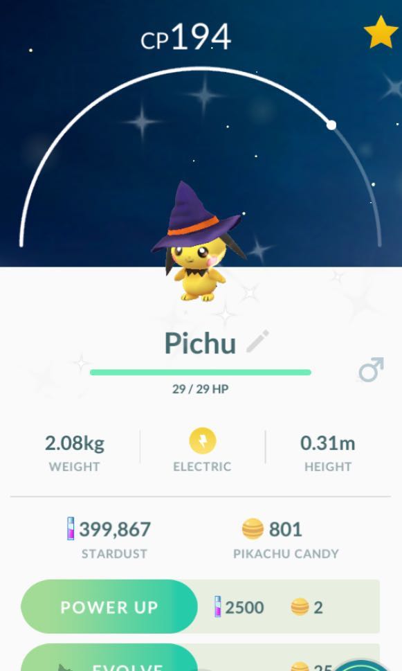 Shiny halloween pichu, Video Gaming, Gaming Accessories, Game Gift ...