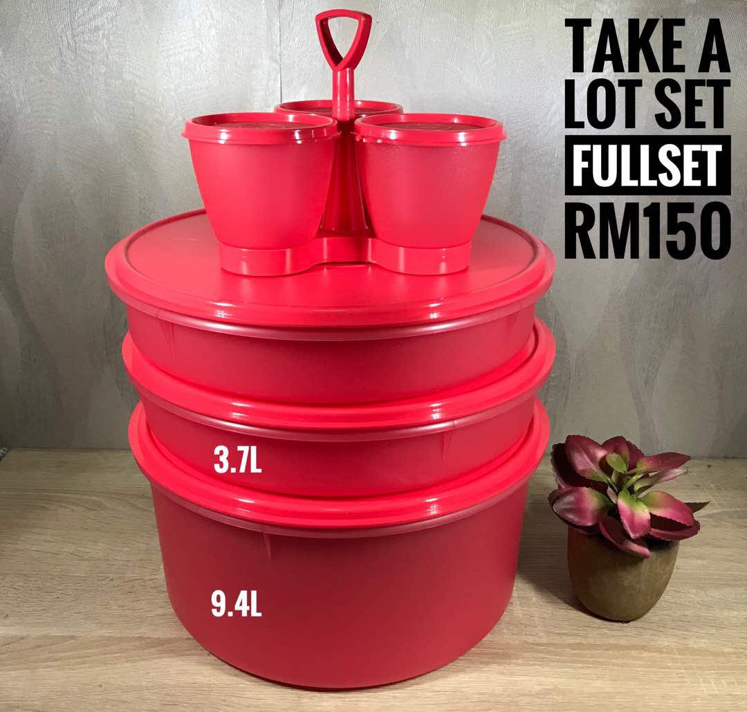 Tupperware Take A Lot, TV & Home Appliances, Kitchen Appliances, Other ...