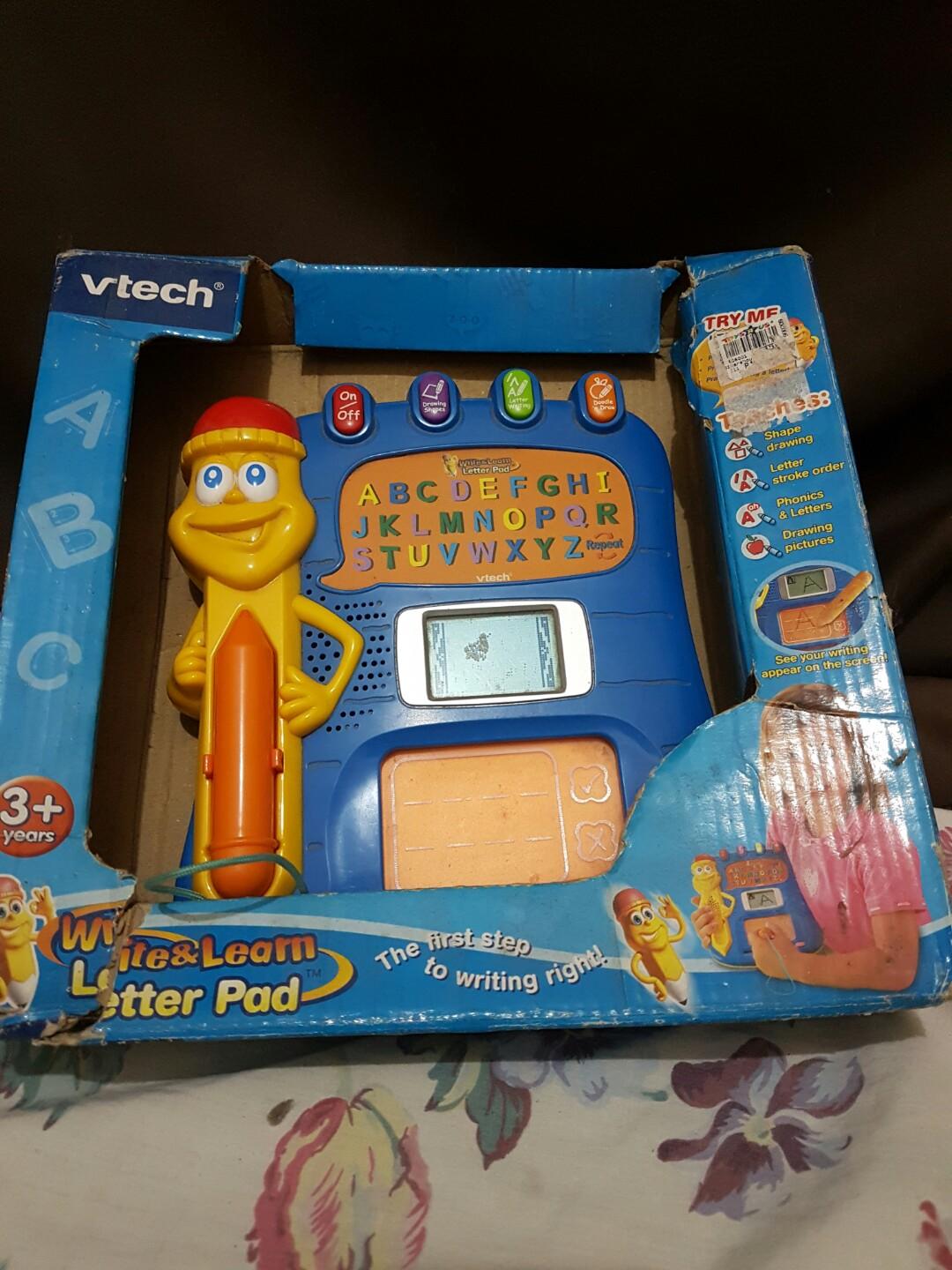 Vtech write and learn, educational toys for kids, Babies & Kids, Infant ...