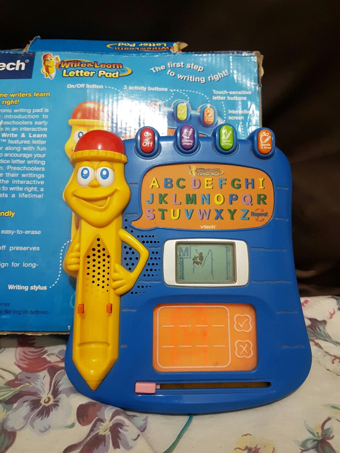 Vtech write and learn, educational toys for kids, Babies & Kids, Infant ...
