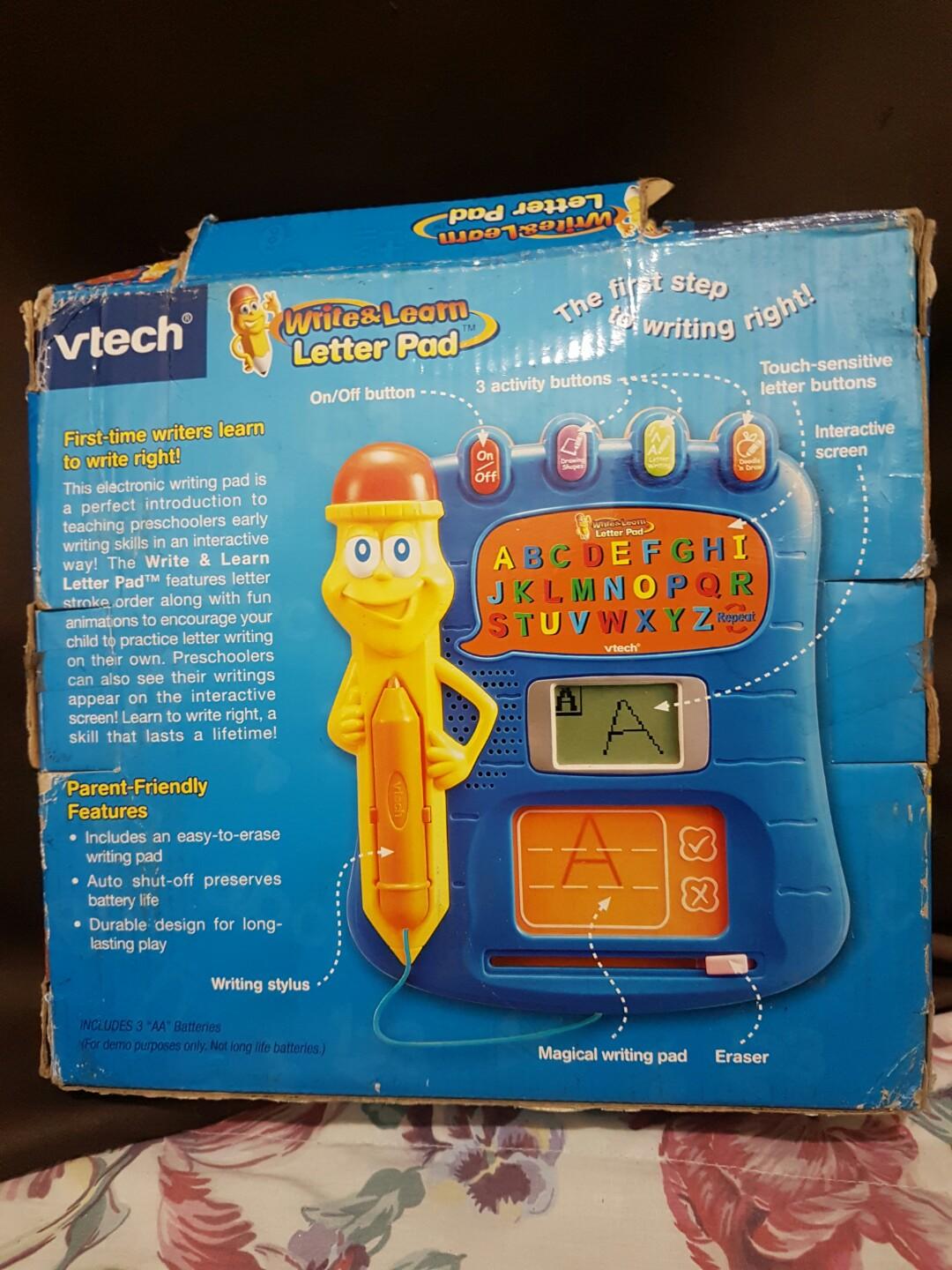 Vtech write and learn, educational toys for kids, Babies & Kids, Infant ...