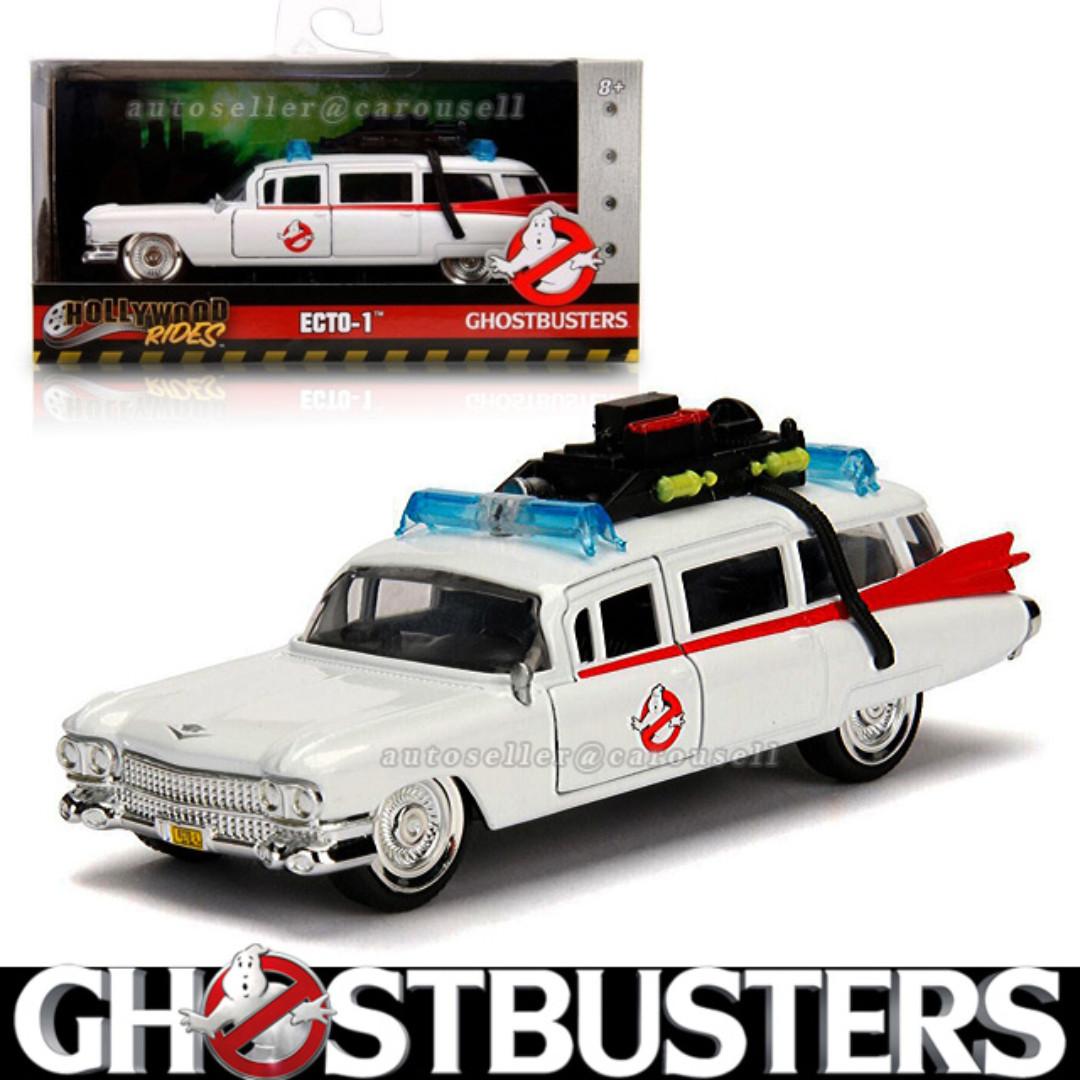 Ghostbusters ECTO-1 (1/32) Diecast metal collection vehicle, Hobbies ...