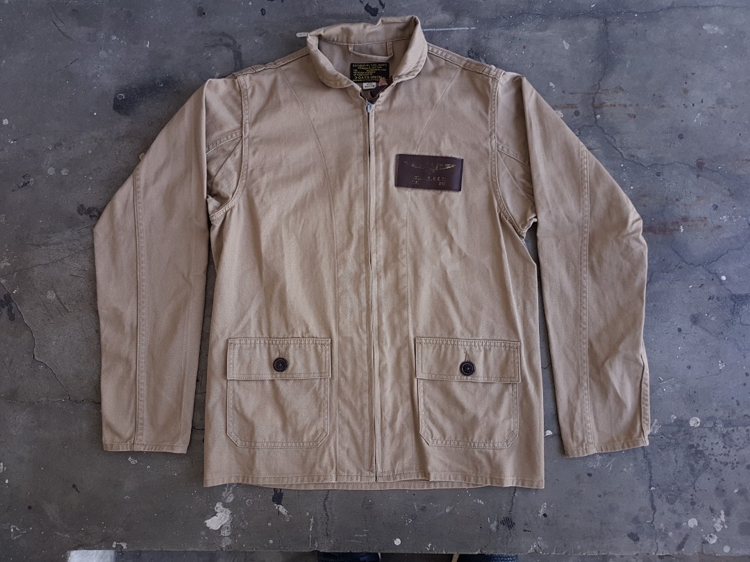 3 Days Union Workware USN Flight Jacket, Men's Fashion, Tops & Sets ...
