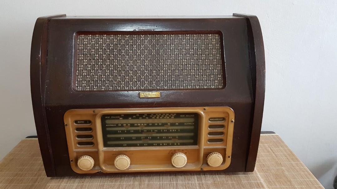 Antique Radio NZ Made, Hobbies & Toys, Memorabilia & Collectibles ...