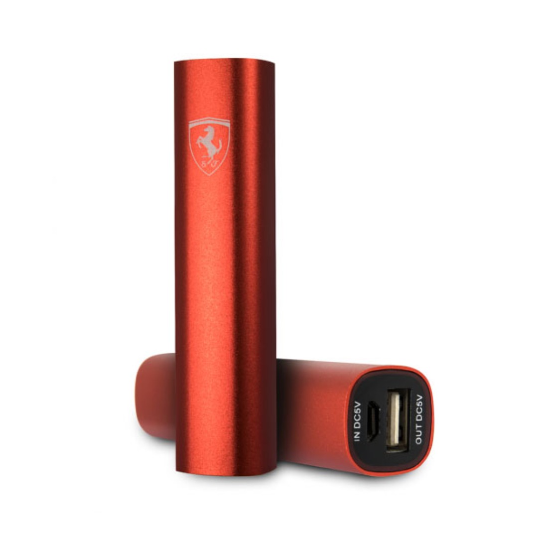 Brand NEW Limited Edition Original Ferrari Red Portable Battery Charger ...