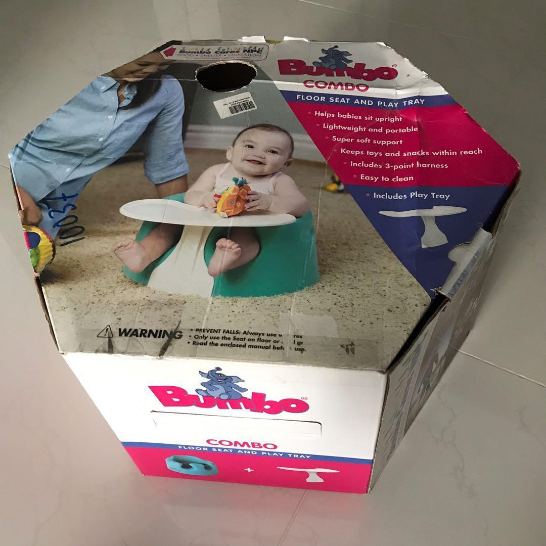 Bumbo Floor Seat with Tray, Babies & Kids, Bathing & Changing, Bathtub ...