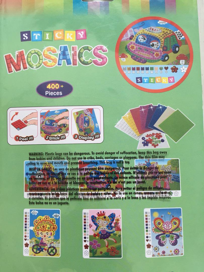 Car Sticky Mosaic for children - Art, Hobbies & Toys, Stationery ...