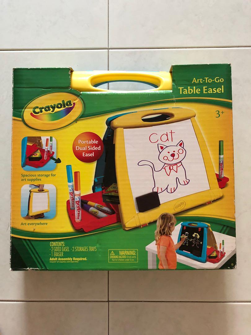 Crayola table easel art-to-go, Babies & Kids, Baby Nursery & Kids ...