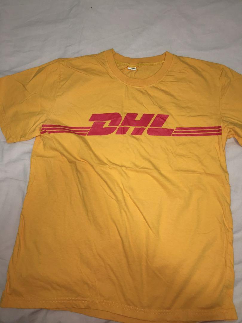 DHL shirt, Women's Fashion, Tops, Shirts on Carousell