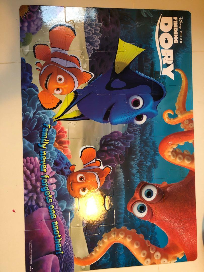 Finding Dory Puzzle for 3+, Hobbies & Toys, Toys & Games on Carousell
