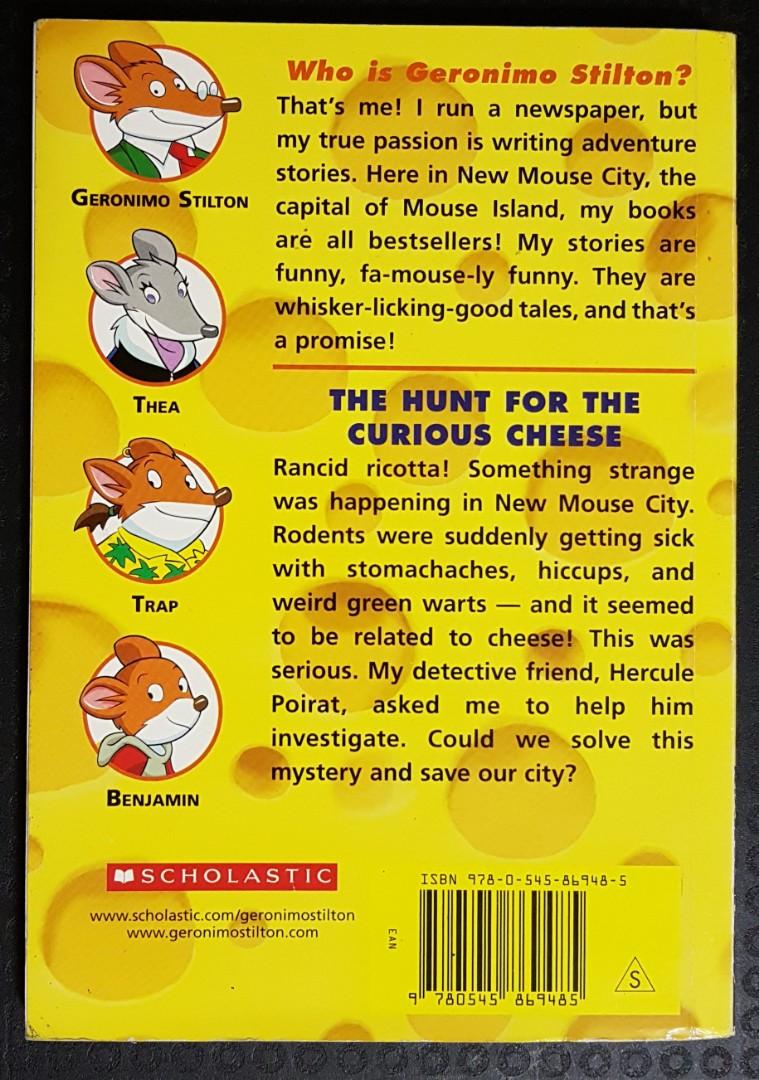 Geronimo Stilton, Special Edition - The Hunt for the Curious Cheese ...
