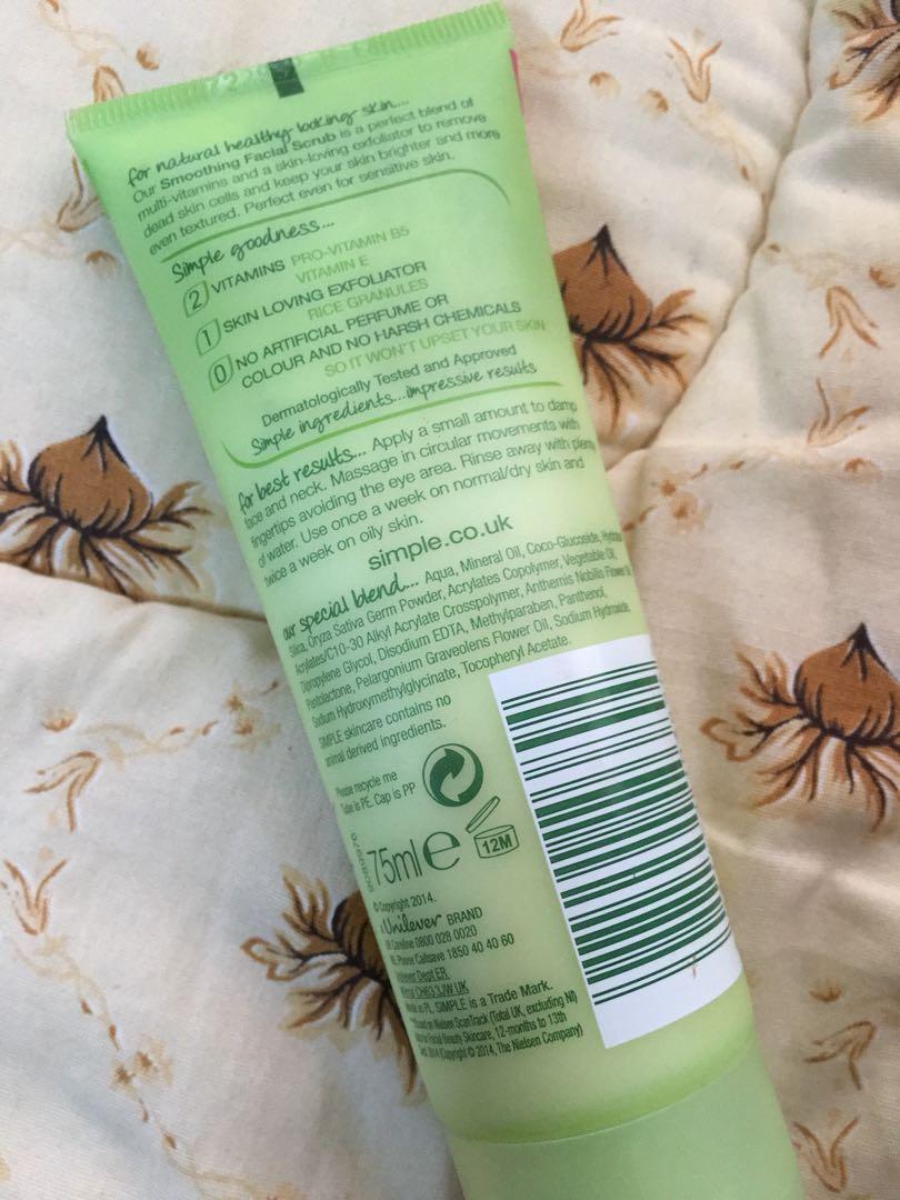 HADA LABO + MARY KAY + SIMPLE FACIAL SCRUB, Beauty & Personal Care ...