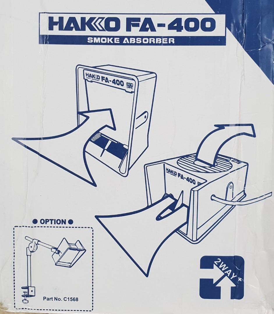 HAKKO Fa-400 FA400 *Japan Design* Smoke FUME Absorber Fan Filter ...