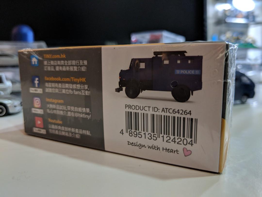 Hong Kong Police PTU Amoured vehicle - TINY model, Hobbies & Toys, Toys ...